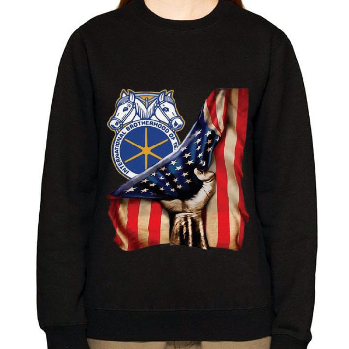 Original International Brotherhood Of Teamsters America Flag shirt ...