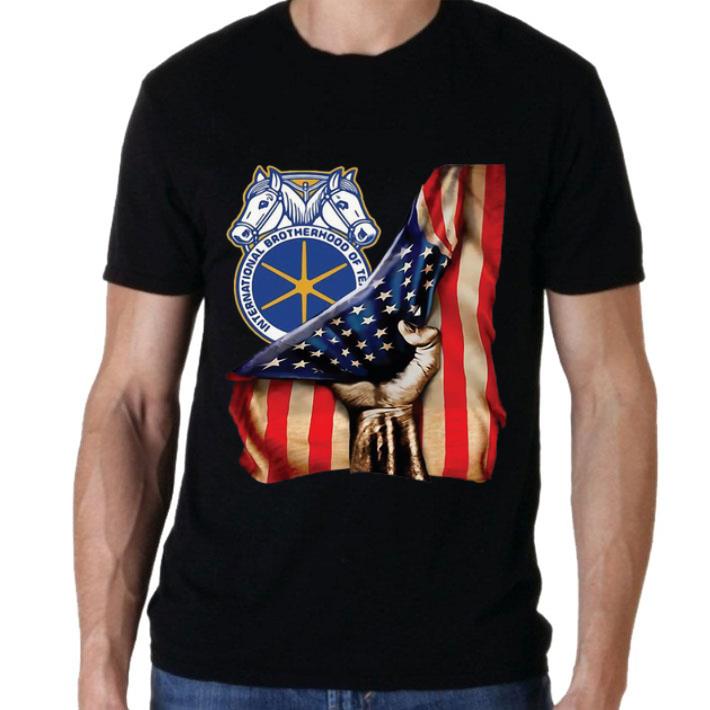 Original International Brotherhood Of Teamsters America Flag shirt ...