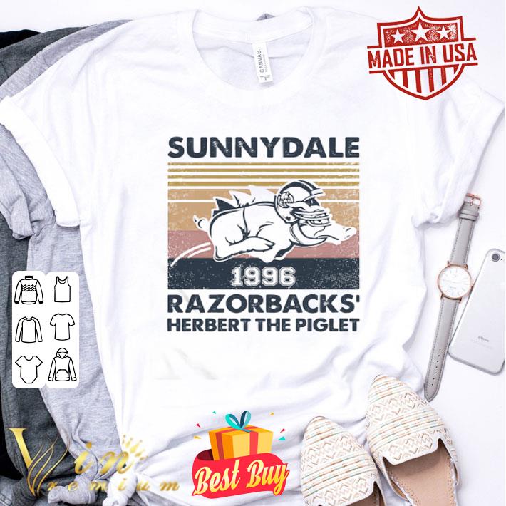 Sunnydale 1996 Razorbacks’ Herbert The Piglet Vintage shirt, hoodie ...