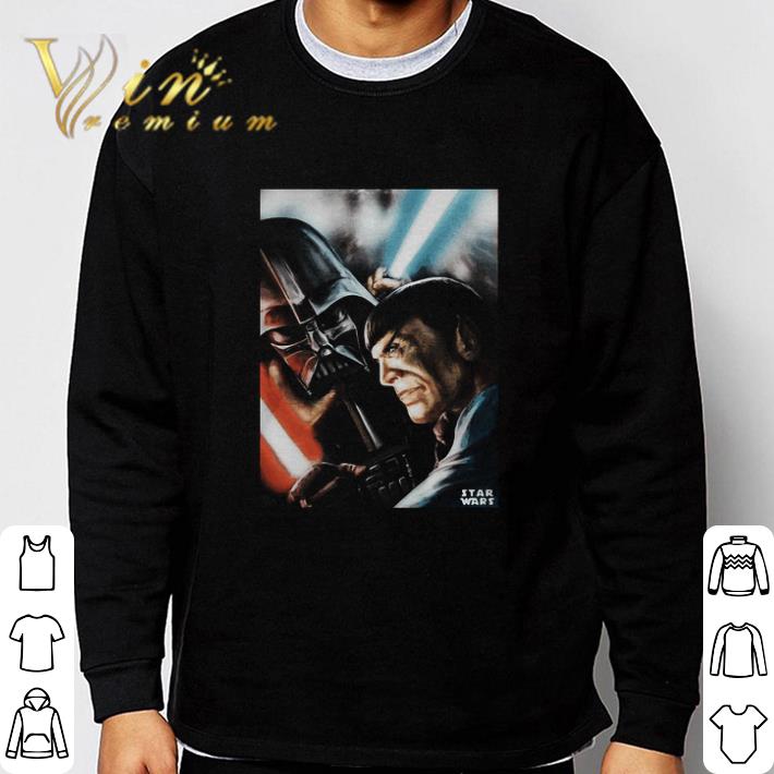 Star Trek Vs Star Wars Spock vs Darth Vader shirt, hoodie, sweater ...