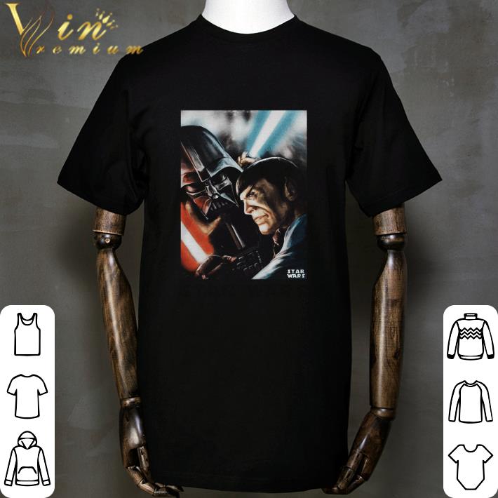 Star Trek Vs Star Wars Spock vs Darth Vader shirt, hoodie, sweater ...
