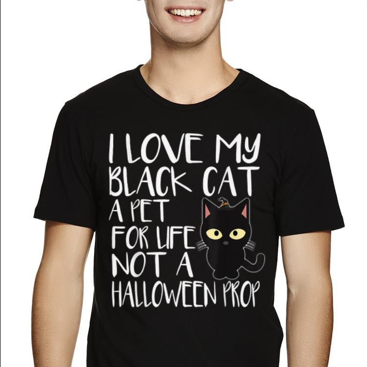 Official I Love My Black Cat Halloween shirt, hoodie, sweater ...