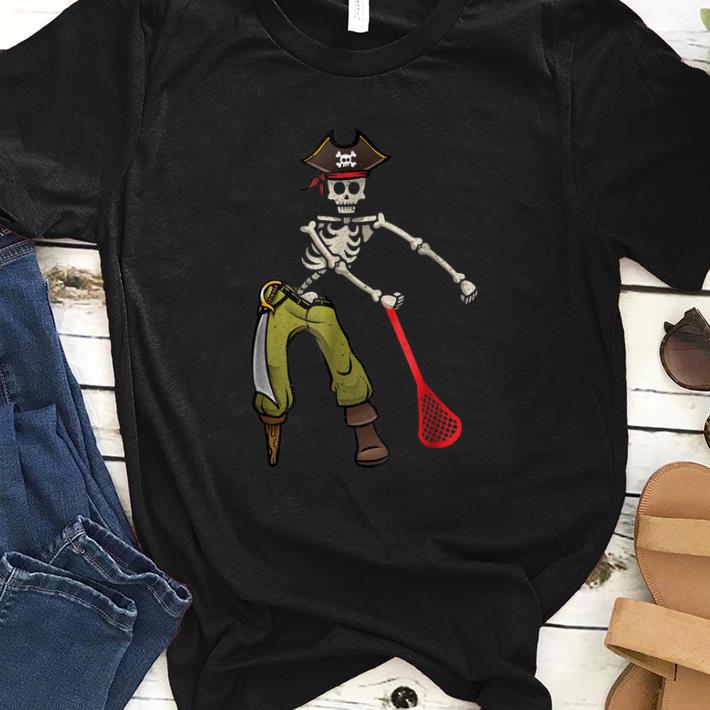Nice Pirate Skeleton Lacrosse Halloween Floss Dance Kids shirt, hoodie ...