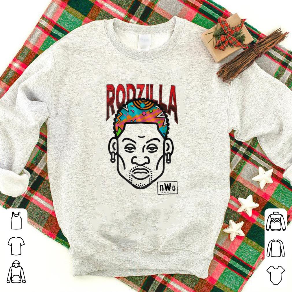 Original Dennis Rodman Rodzilla The Worm Nwo Wrestling Shirt, hoodie ...