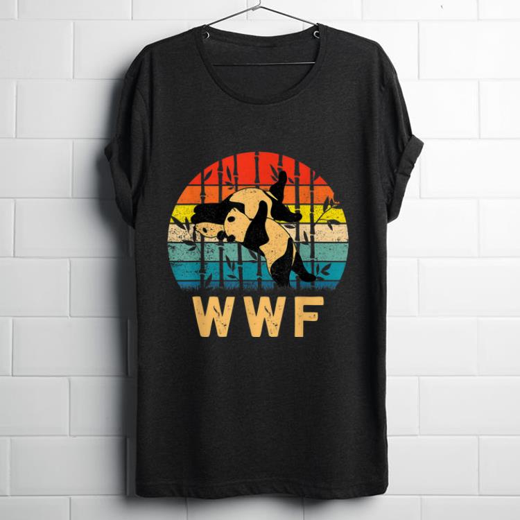 Original Sunset Vintage Panda Bears WWF's Finish Him Panda Lover shirt ...