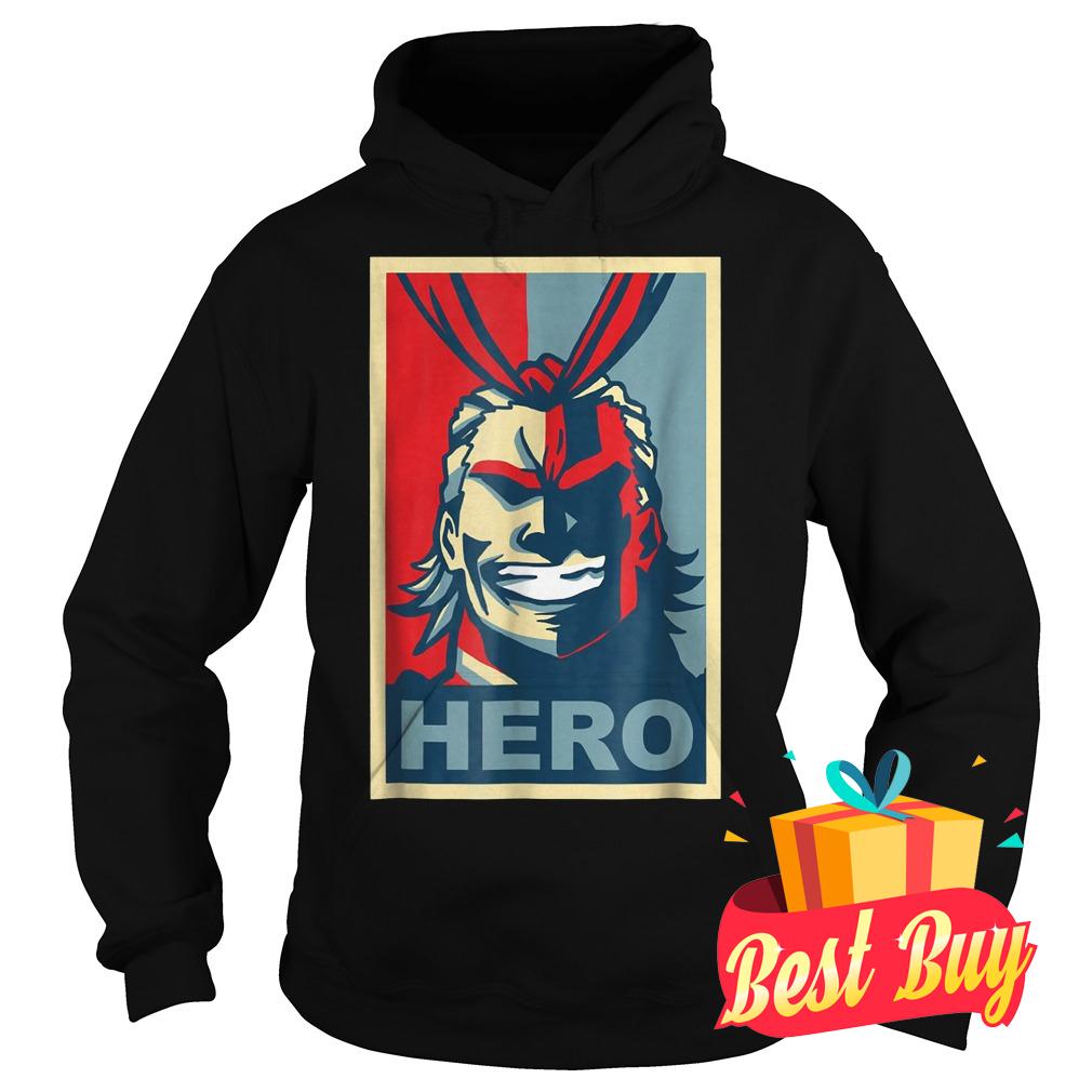 Premium My heroes Academia Art All Might Anime Shirt, hoodie, sweater ...