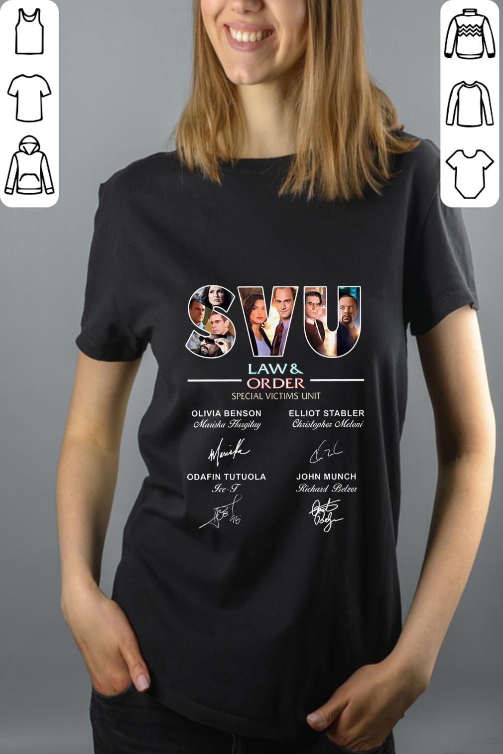 Original SVU Law & Rrder special victims unit signature shirt, hoodie ...