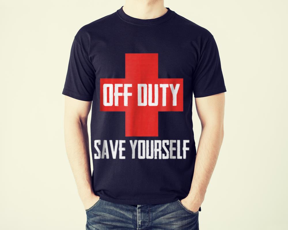 Hot Off Duty Save Yourself Lifeguard Worker shirt, hoodie, sweater ...