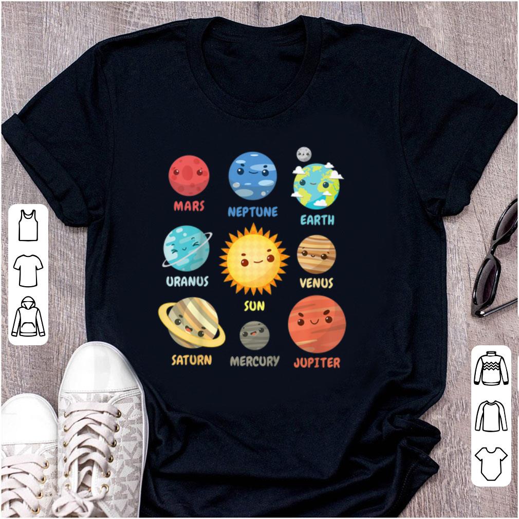 Premium Solar System Planets shirt, hoodie, sweater, longsleeve t-shirt