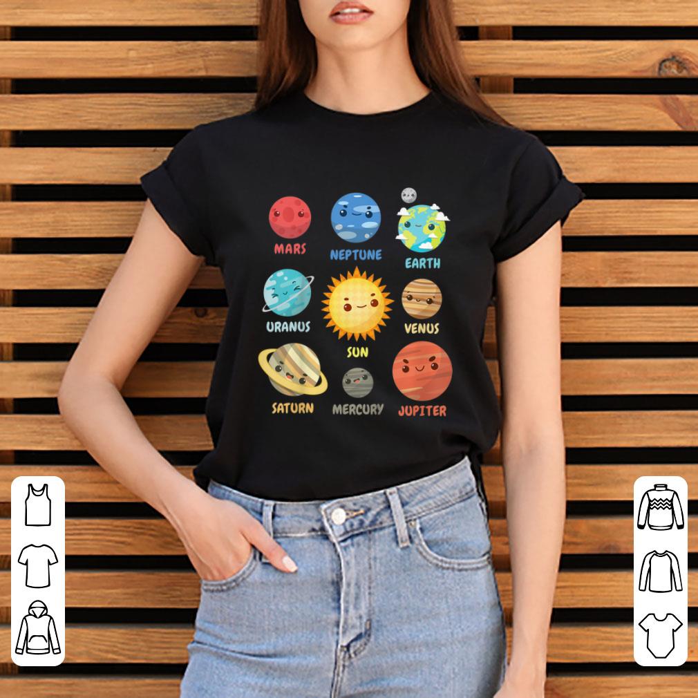 Premium Solar System Planets shirt, hoodie, sweater, longsleeve t-shirt