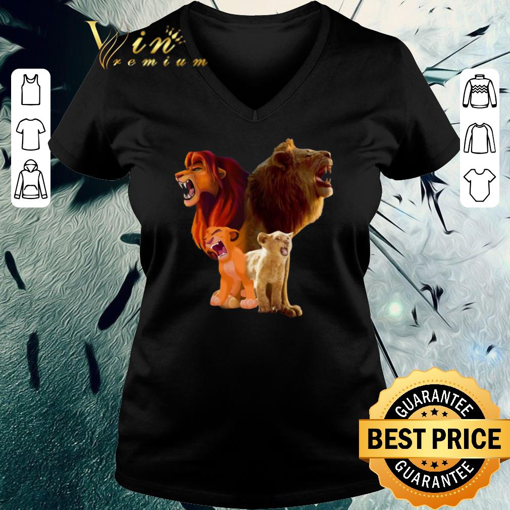 Top Baby Simba and adult Simba The Lion King 2019 shirt, hoodie ...
