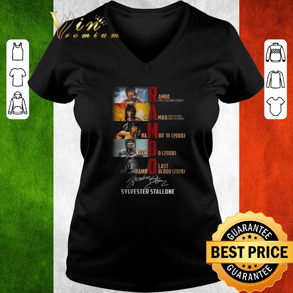 Original Rambo Sylvester Stallone First Blood Last Blood Signature ...