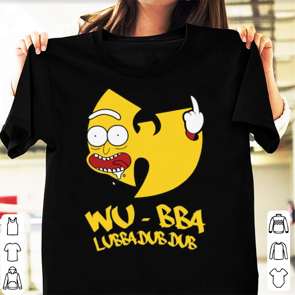 Premium Rick Sanchez Wu Tang Wubba Lubba Dub Dub shirt, hoodie, sweater ...