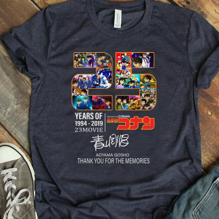 Hot 25 Years Of Detective Conan 1994-2019 Thank You For The Memories ...