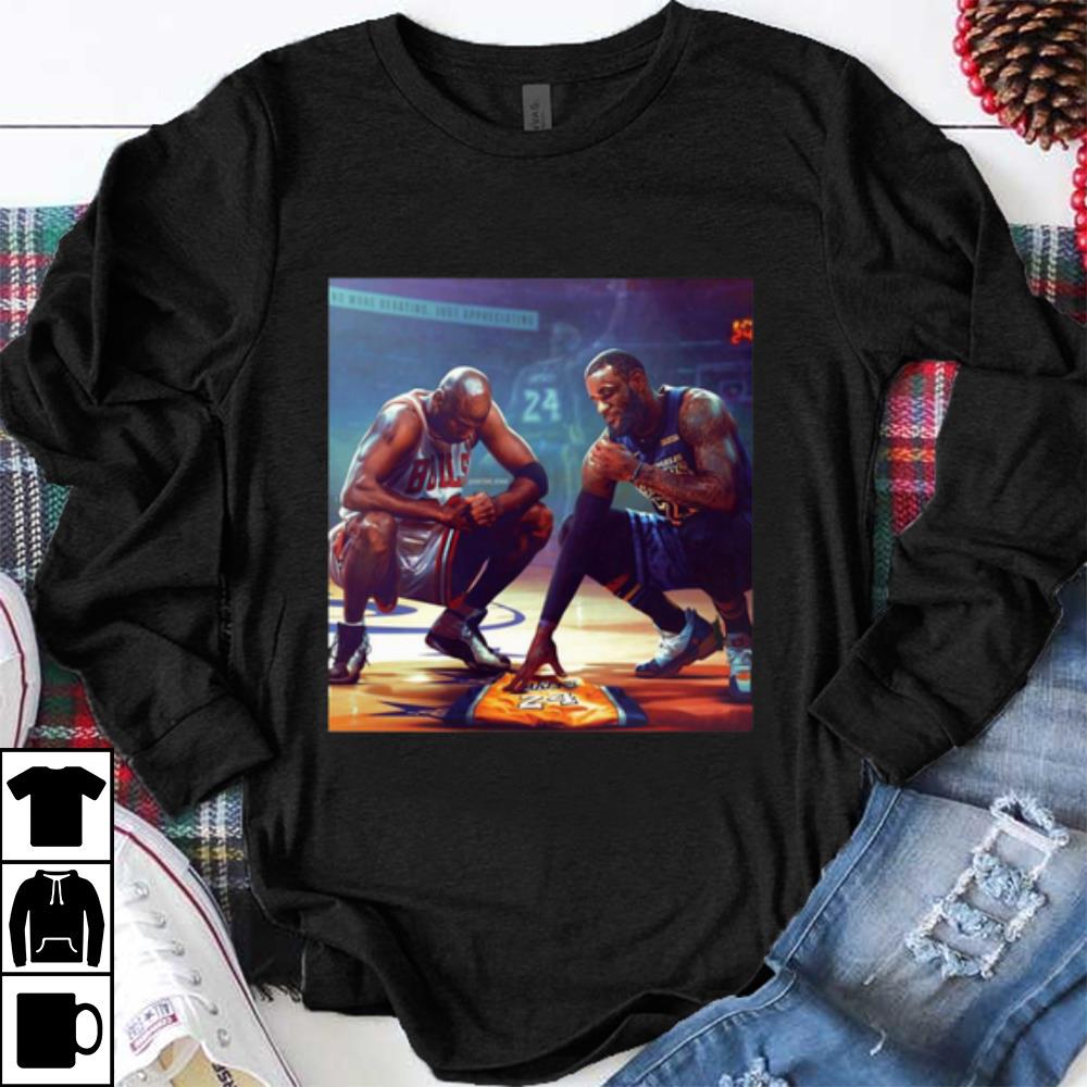 Top Michael Jordan Lebron James RIP Kobe Bryant shirt, hoodie, sweater ...