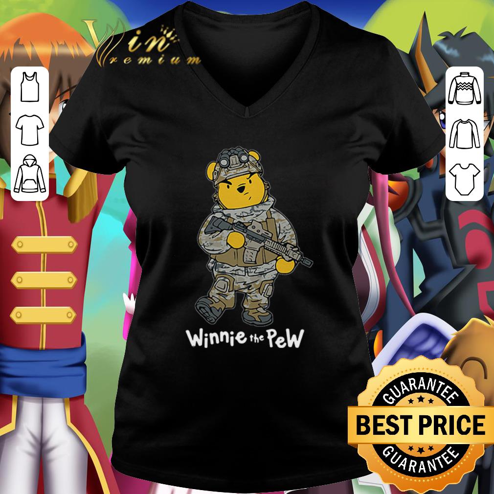 Hot Winnie The Pooh hug Gun Winnie The Pew shirt, hoodie, sweater ...