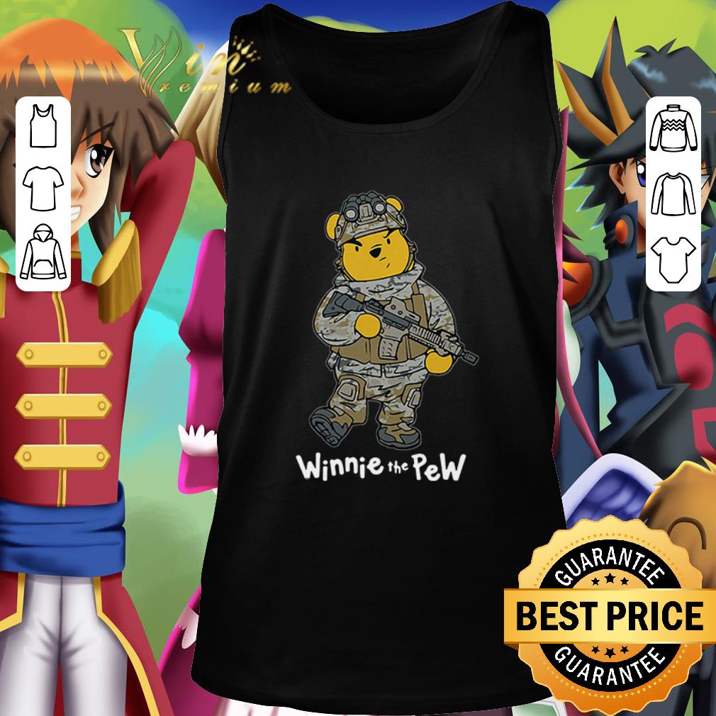 Hot Winnie The Pooh hug Gun Winnie The Pew shirt, hoodie, sweater ...