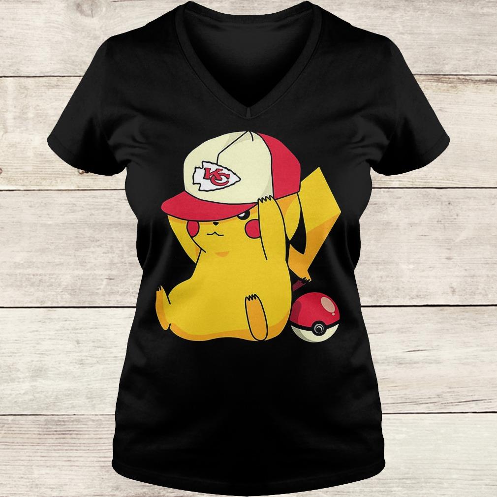 Kansas City Chiefs Pikachu Pokemon Shirt, hoodie, sweater, longsleeve t ...