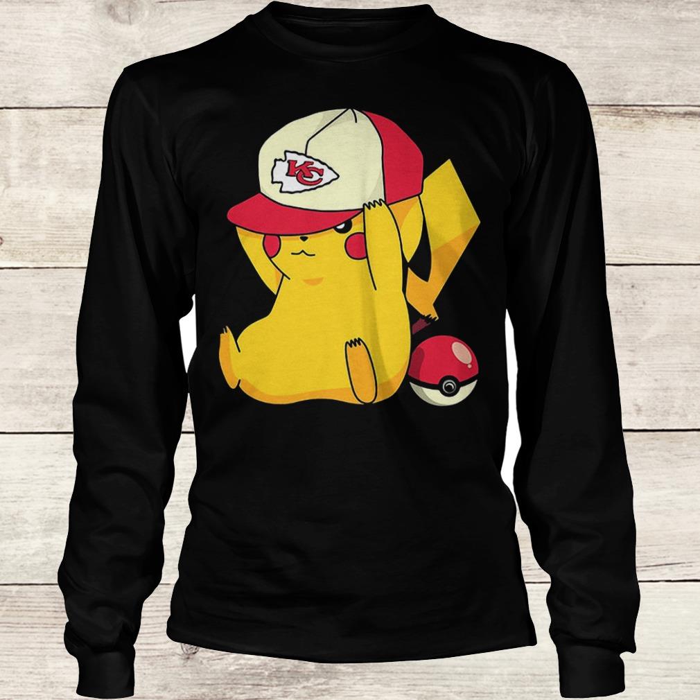 Kansas City Chiefs Pikachu Pokemon Shirt, hoodie, sweater, longsleeve t ...