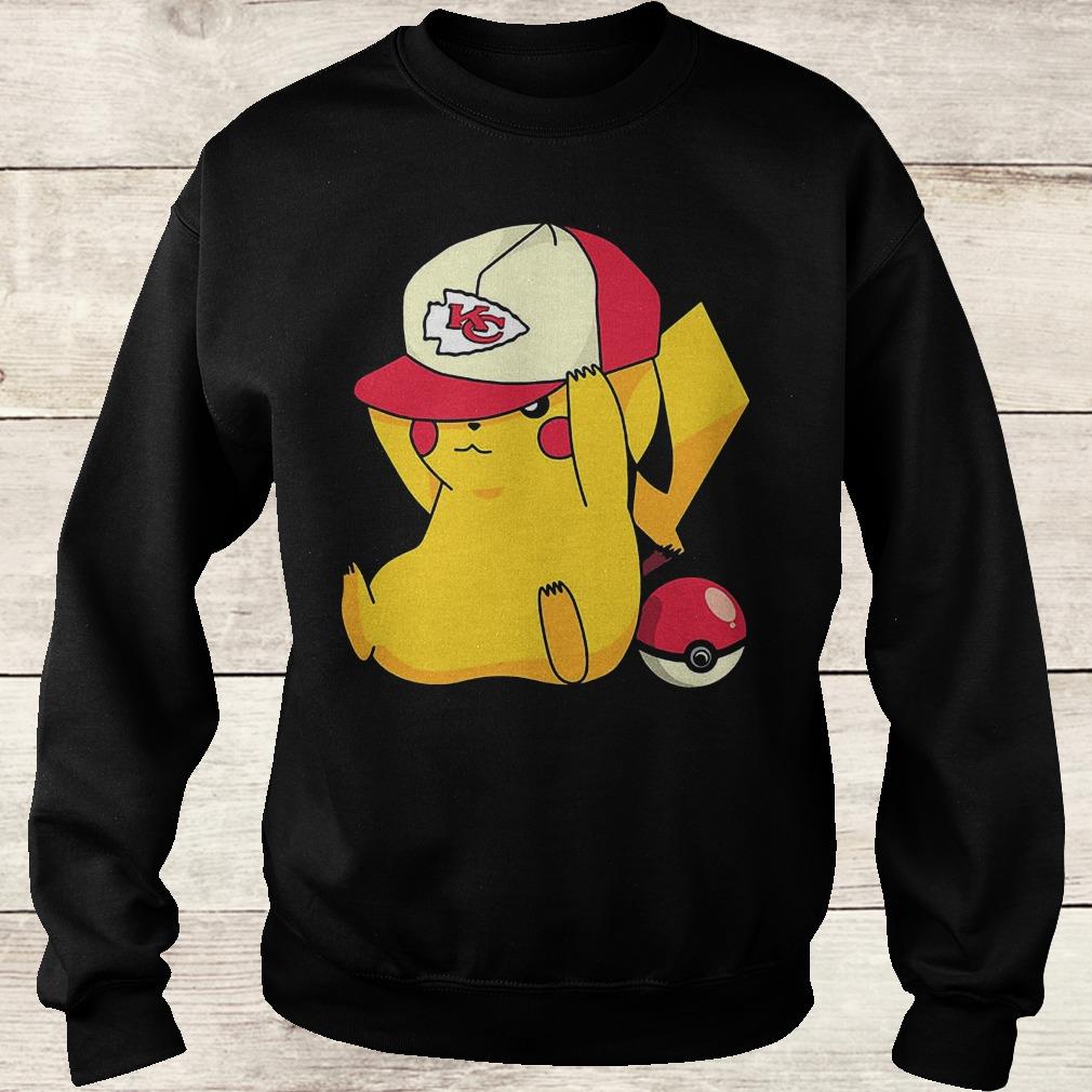 Kansas City Chiefs Pikachu Pokemon Shirt, hoodie, sweater, longsleeve t ...