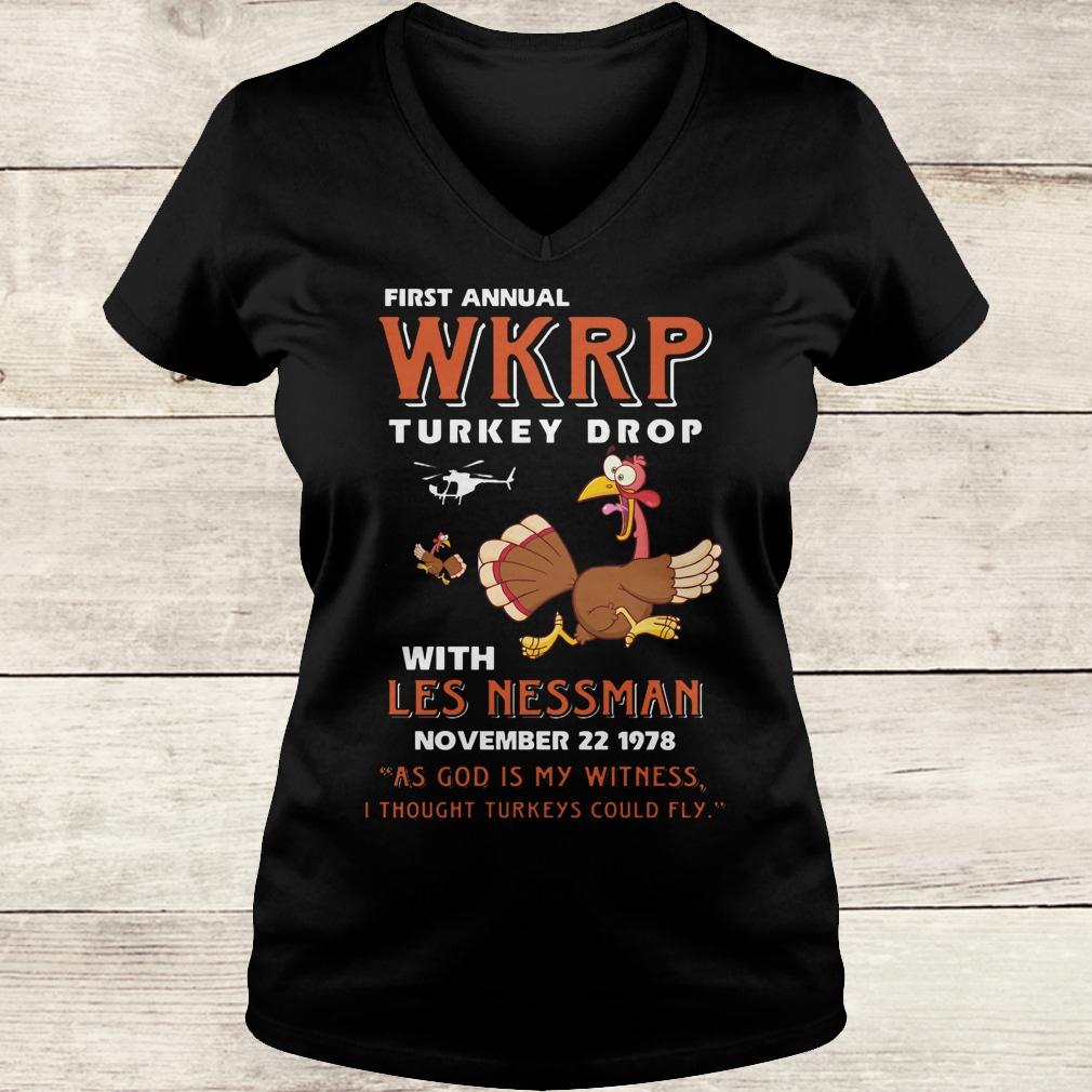 Official Thankgiving First Annual WKRP Turkey drop with les nessman ...