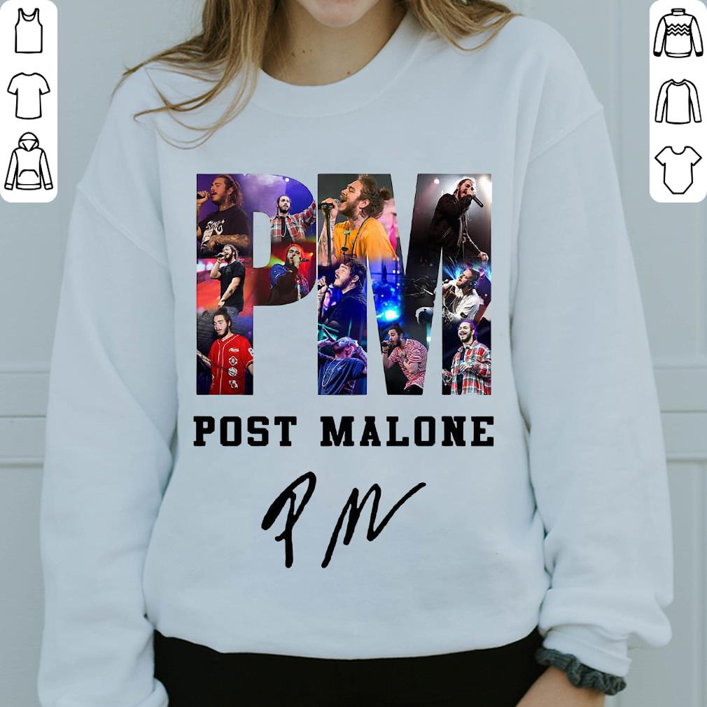 Awesome Post Malone Signature shirt, hoodie, sweater, longsleeve t-shirt
