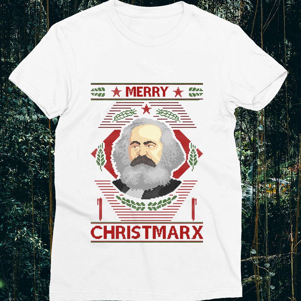 Hot Karl Marx Merry christmarx sweater shirt, hoodie, sweater ...