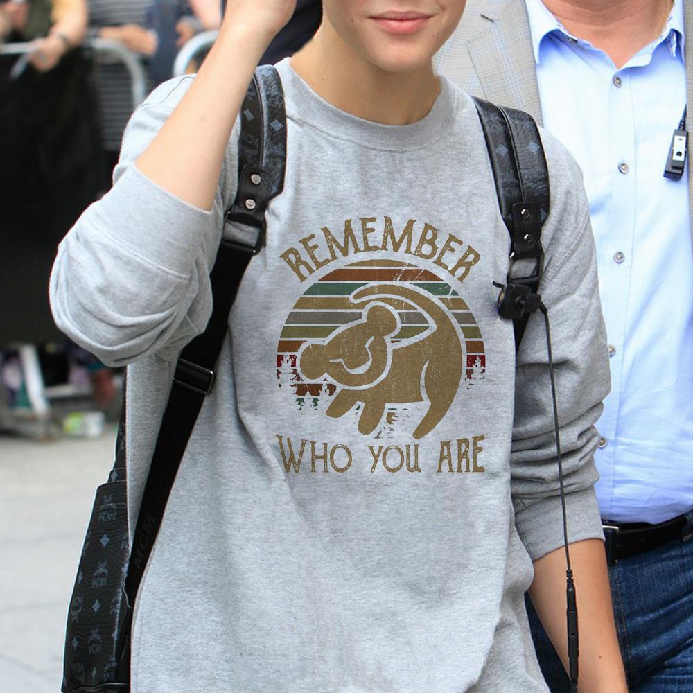 Official Lion king simba symbol Remember Who you are shirt, hoodie ...