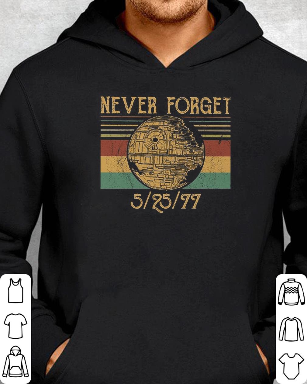 Official Star Wars Death Star Never Forget shirt, hoodie, sweater ...