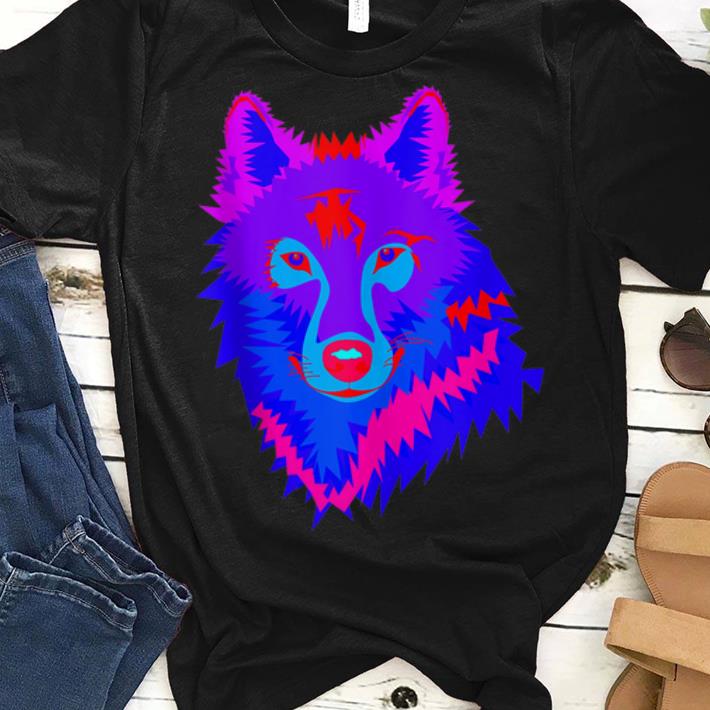 Premium EDM Electronic Techno Trippy Rave Wolf Shirt, hoodie, sweater ...