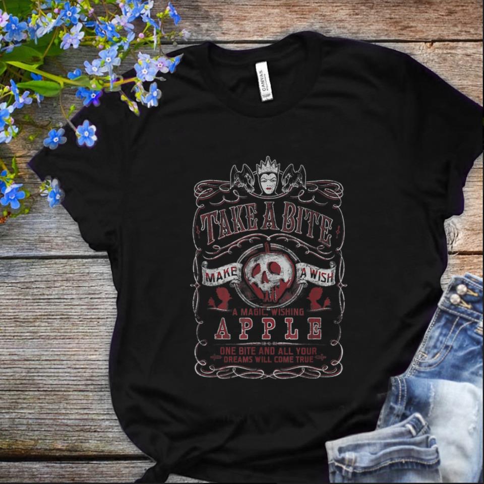 Original Disney Snow White Evil Queen Take A Bitite Make A Wish A Magic ...