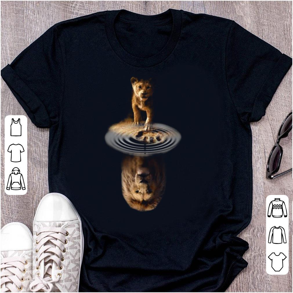 Official Simba reflection Mufasa The Lion King 2019 shirt, hoodie ...