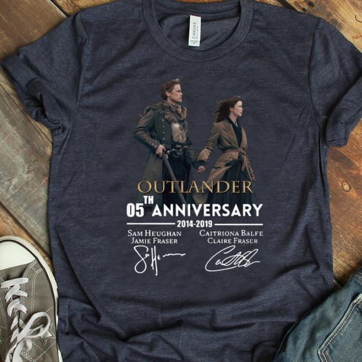 Original Outlander 05th Anniversary 2014-2019 Signatures shirt, hoodie ...