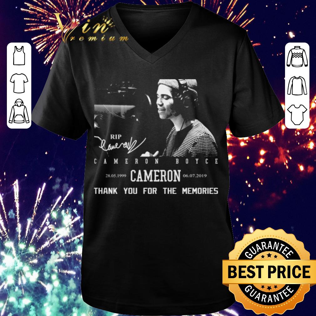 Original Rip Cameron Boyce 1999-2019 signature thank you for the ...