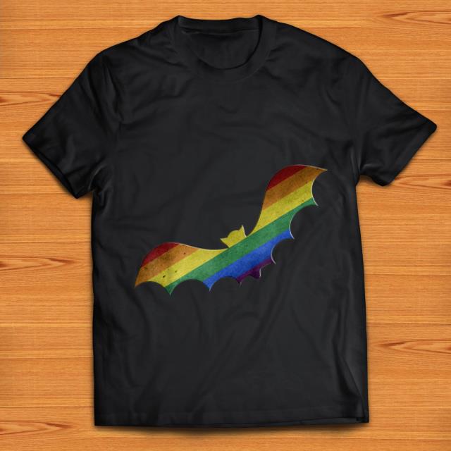 Official Rainbow Vampire Bat Pride LGBT Halloween shirt, hoodie ...