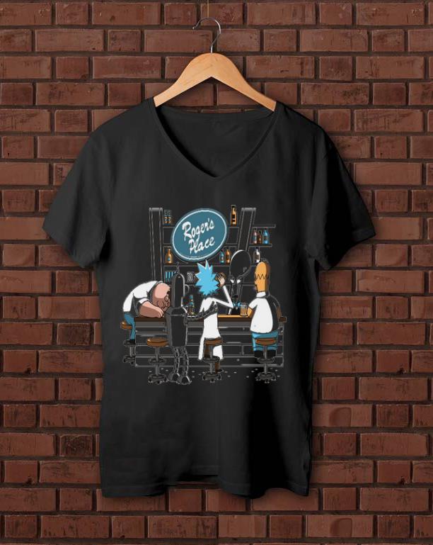 Official Peter Griffin Bender Rick Sanchez Homer Simpson at Roger's ...