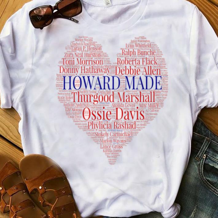 Awesome Howard Made Thurgood Marshall Ossie Davis Alumni Word Cloud ...