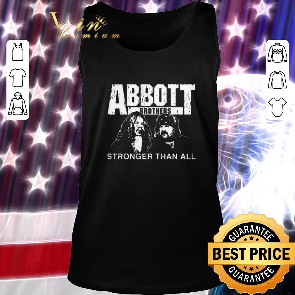 Abbott Brothers Stronger Than All The Avett Brothers shirt, hoodie ...