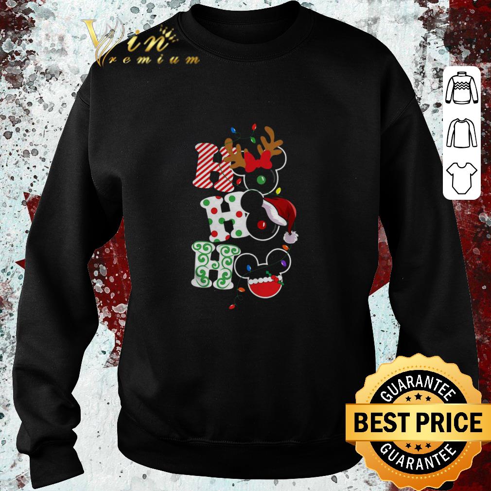 Pretty Ho Ho Ho Christmas Mickey Mouse Disney shirt, hoodie, sweater ...