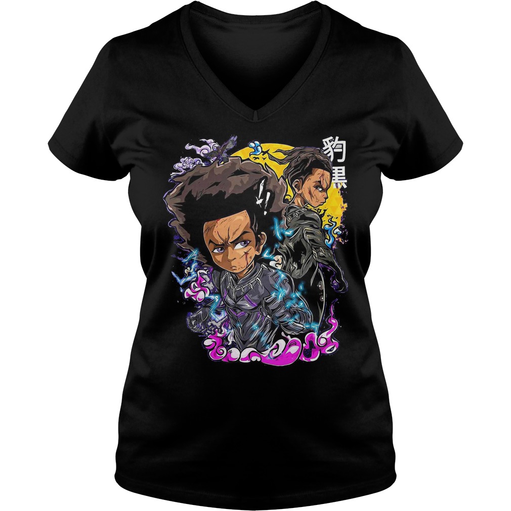 Black Panther Boondocks Sllq Shirt, hoodie, sweater, longsleeve t-shirt