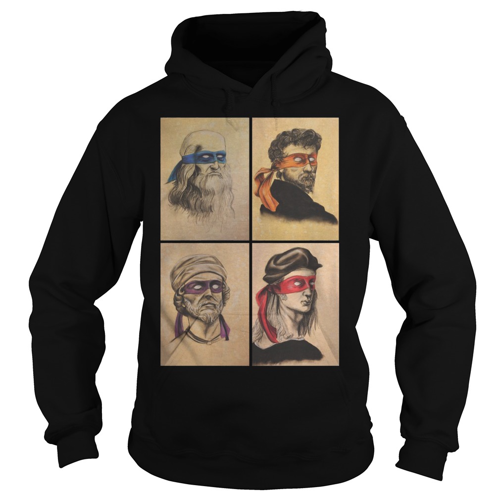 Renaissance Artists Ninja Turtles Donatello Raphael Leonardo and ...