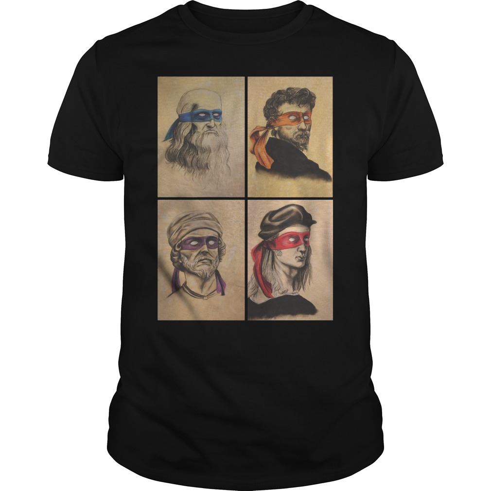 Renaissance Artists Ninja Turtles Donatello Raphael Leonardo and ...