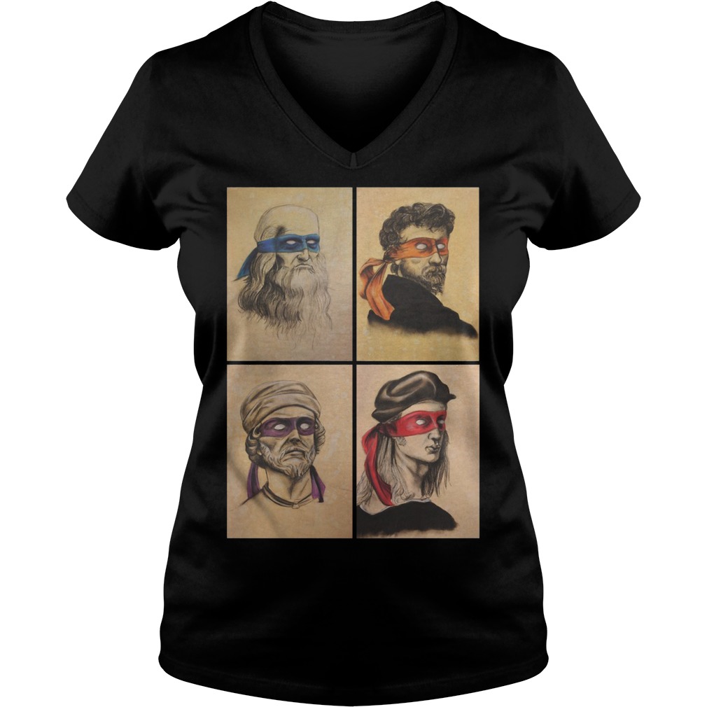 Renaissance Artists Ninja Turtles Donatello Raphael Leonardo and ...