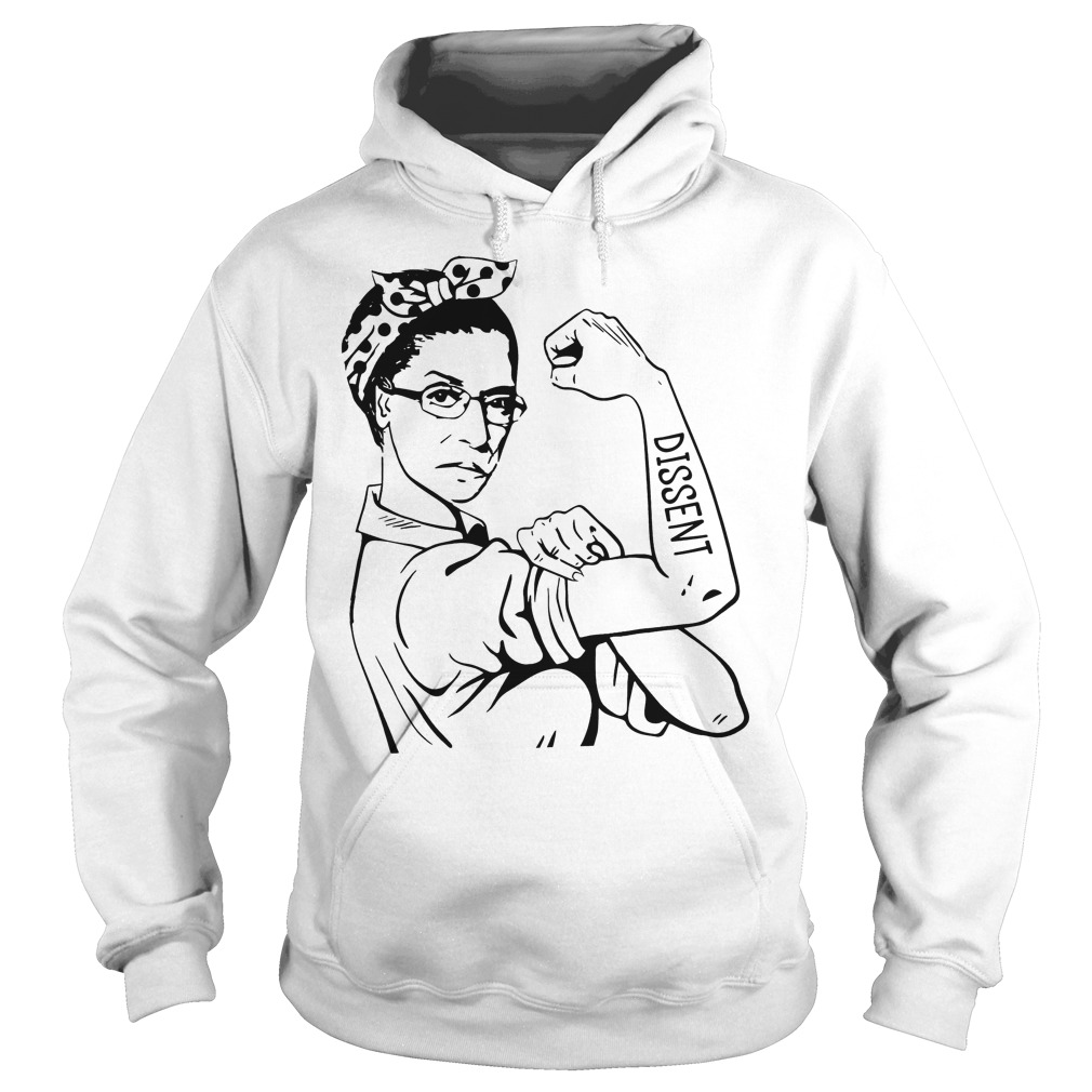 Ruth Bader Ginsburg Dissent Notorious RBG Unbreakable T-Shirt, hoodie ...