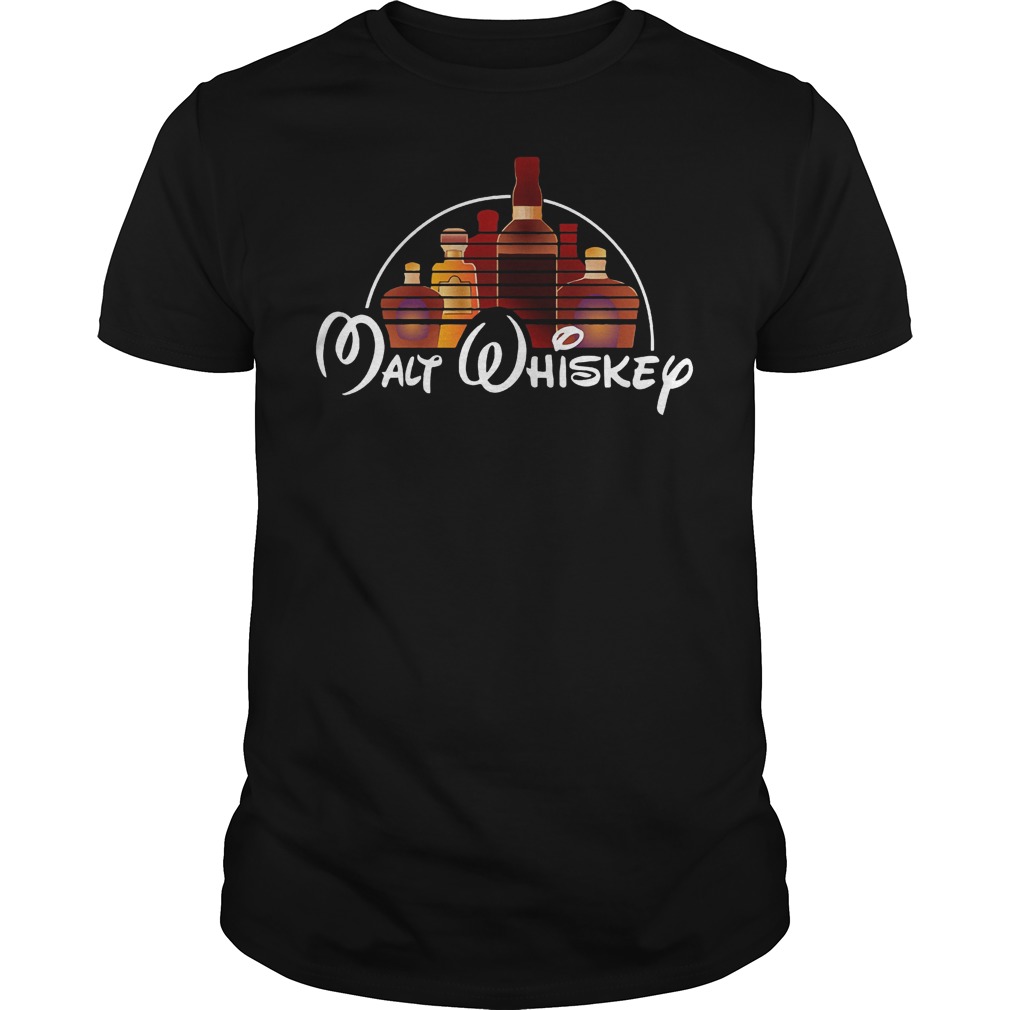 Malt Whiskey Walt Disney X Whiskey Shirt, hoodie, sweater, longsleeve t ...