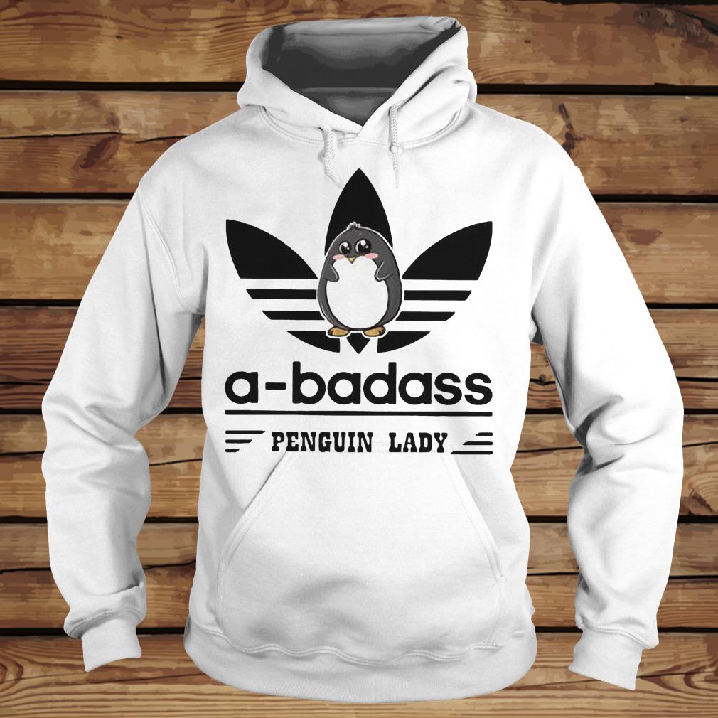 A-Badass Penguin Lady shirt, hoodie, sweater, longsleeve t-shirt