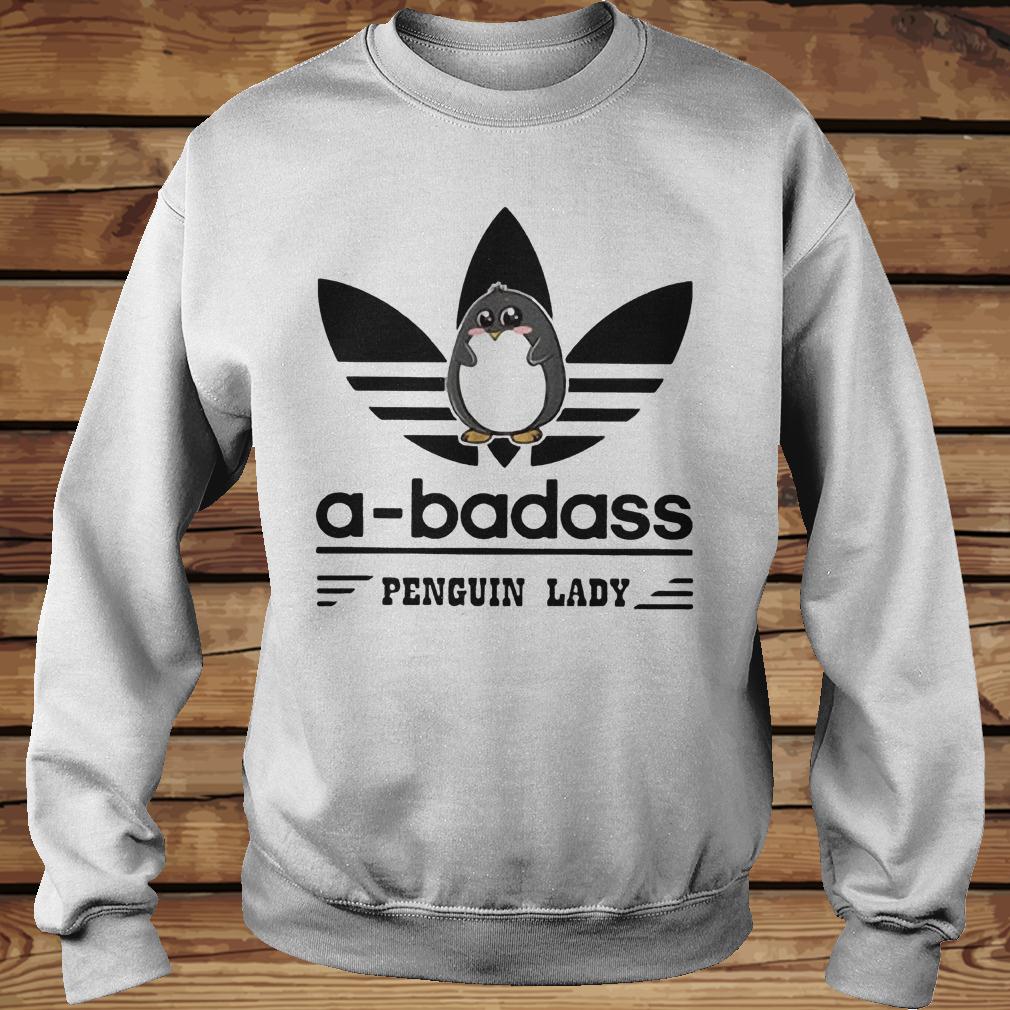 A-Badass Penguin Lady shirt, hoodie, sweater, longsleeve t-shirt