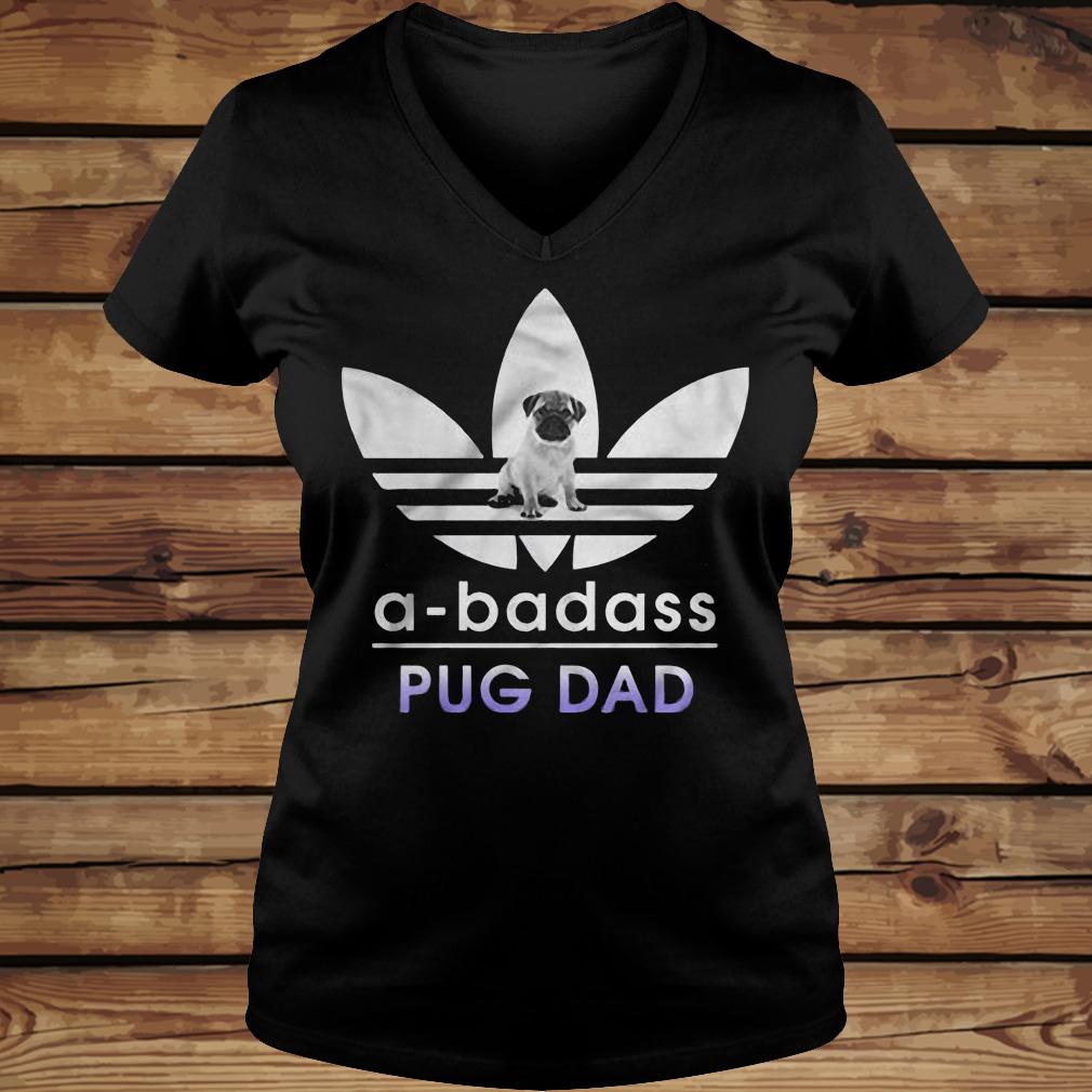 A-Badass Pug Dad shirt, hoodie, sweater, longsleeve t-shirt