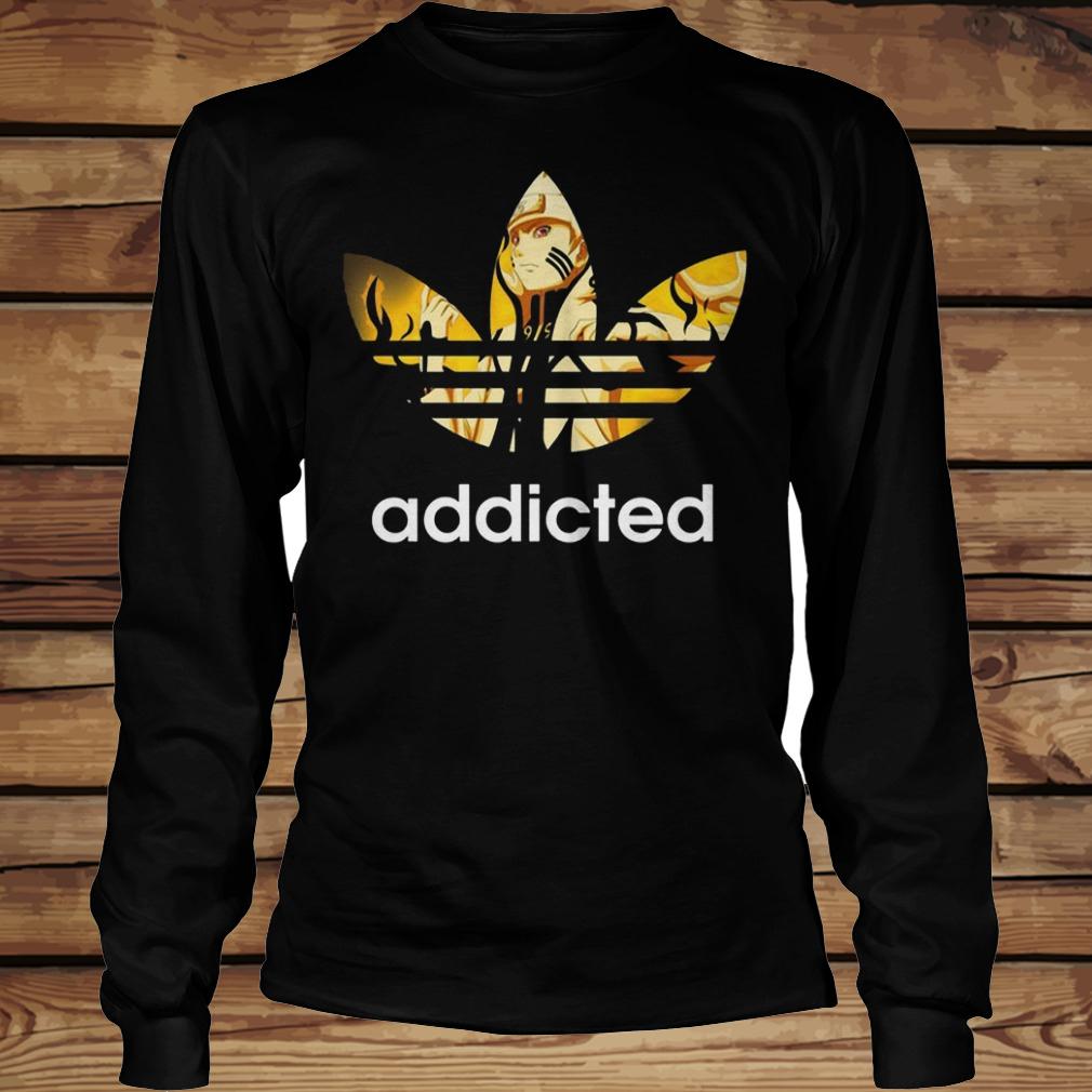 Naruto Adidas Addicted shirt, hoodie, sweater, longsleeve t-shirt