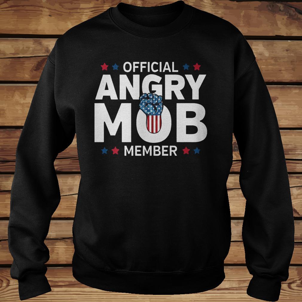 Official Angry American MOB Member shirt, hoodie, sweater, longsleeve t ...